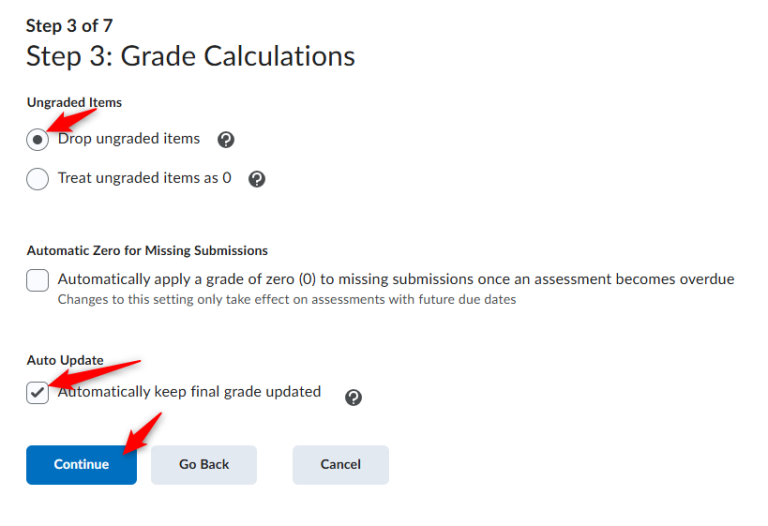Gradebook Setup Wizard | eStarkState Teaching and Learning